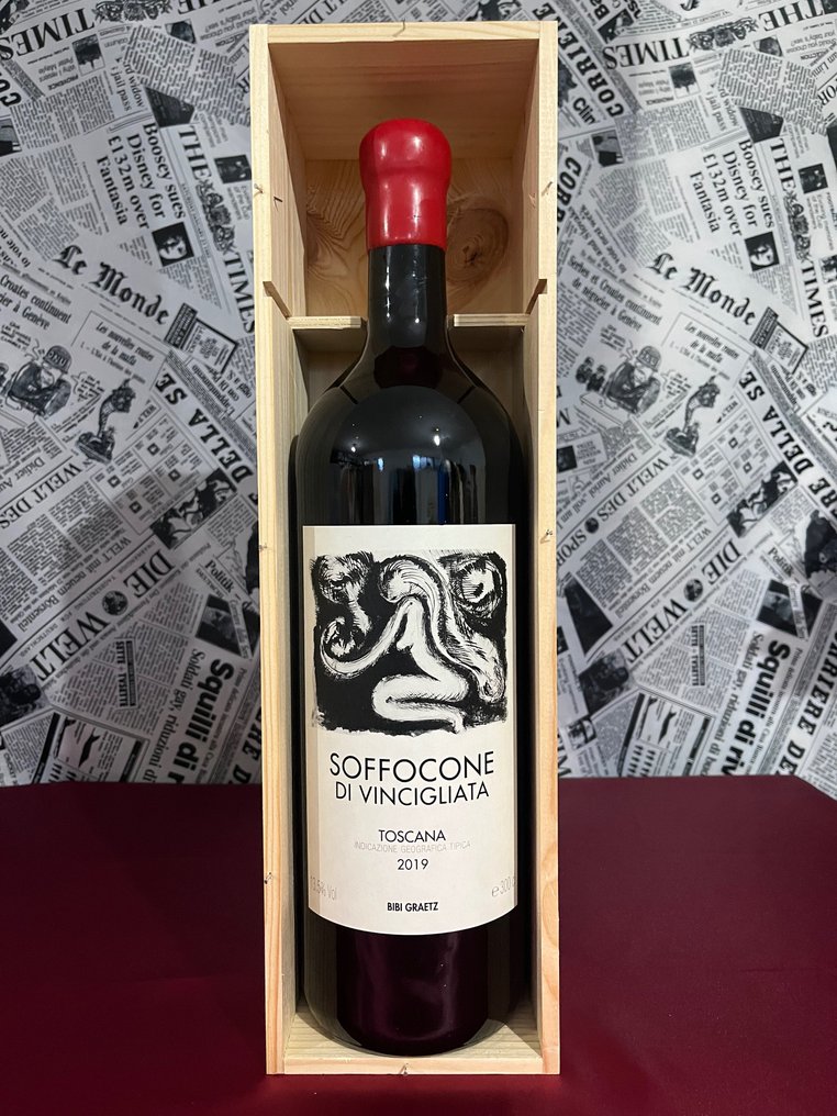 2019 Bibi Graetz “ Soffocone di Vincigliata “ - Toscana IGT - 1 Doppio Magnum/Jèroboam (3.0L ...