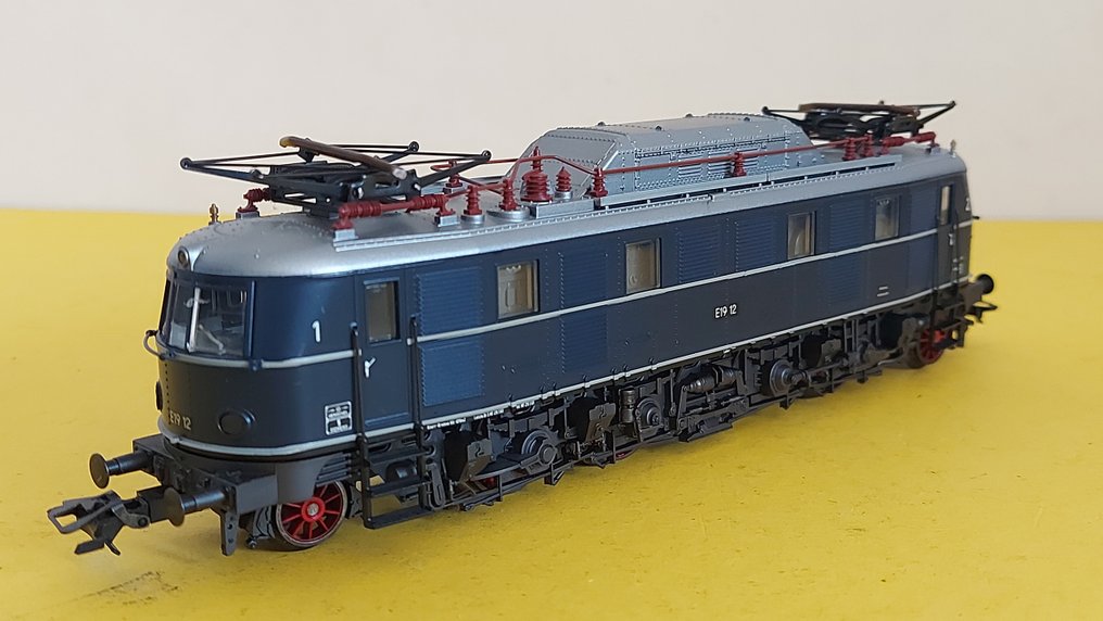 Märklin H0 - 34691 - Locomotive électrique - Série E19 12, bleu - DB - Catawiki