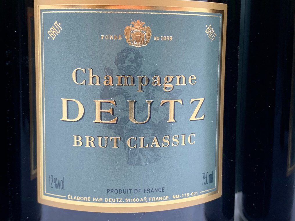 Deutz - Champagne Brut Classic - 6 Bottles (0.75L) - Catawiki