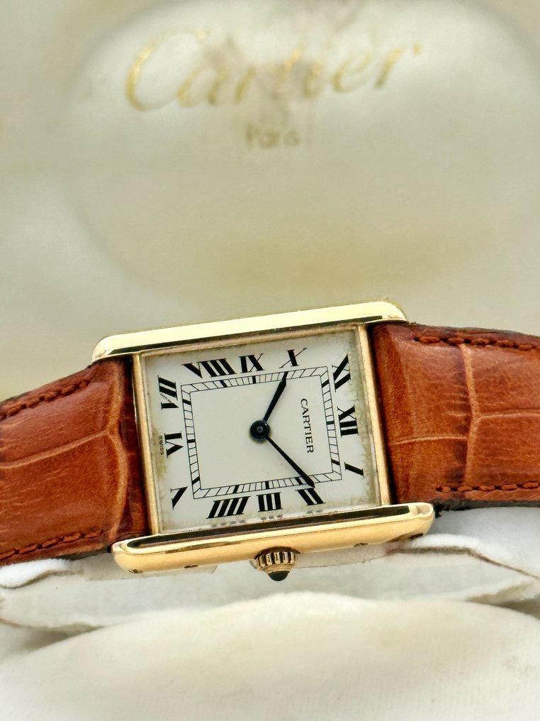 Cartier - Tank Paris - 88105 - Men - 1980-1989 - Catawiki