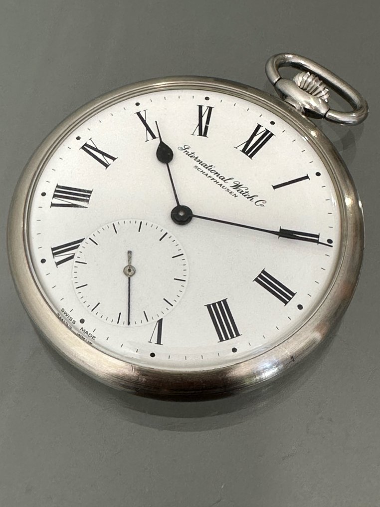 IWC - Schaffhausen steel Pocket watch cal. 972 - 5301 - 1970-1979 ... IWC - Schaffhausen steel Pocket watch cal. 972 - 5301 - 1970-1979 ...