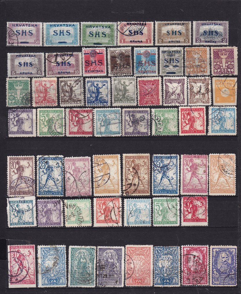 Yugoslavia 1918/1941 - Joegoslavië 1918 - 1941 gestempeld. - Catawiki