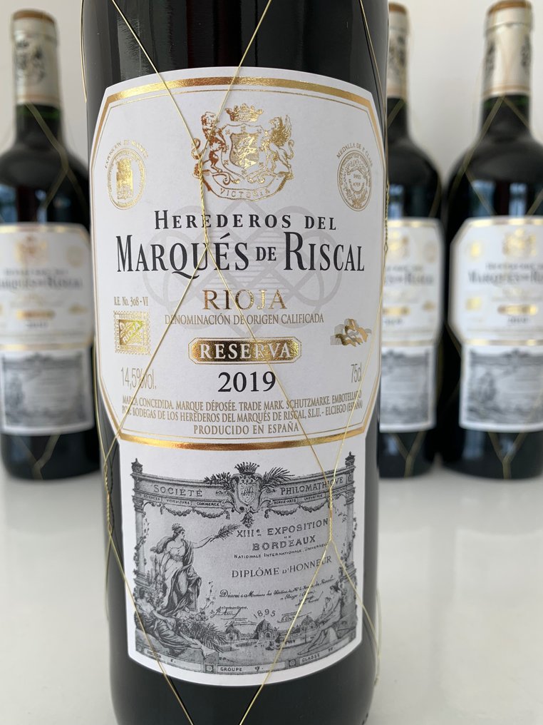 2019 Marqués de Riscal - Rioja Reserva - 6 Bottles (0.75L) - Catawiki