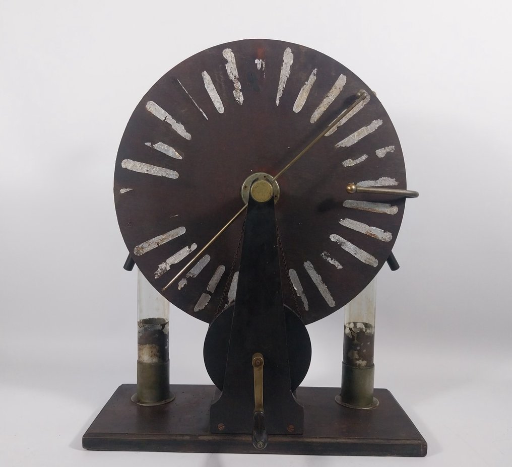 Générateur électrostatique de Wimshurst - 1900-1910 - Strumento tecnico ...