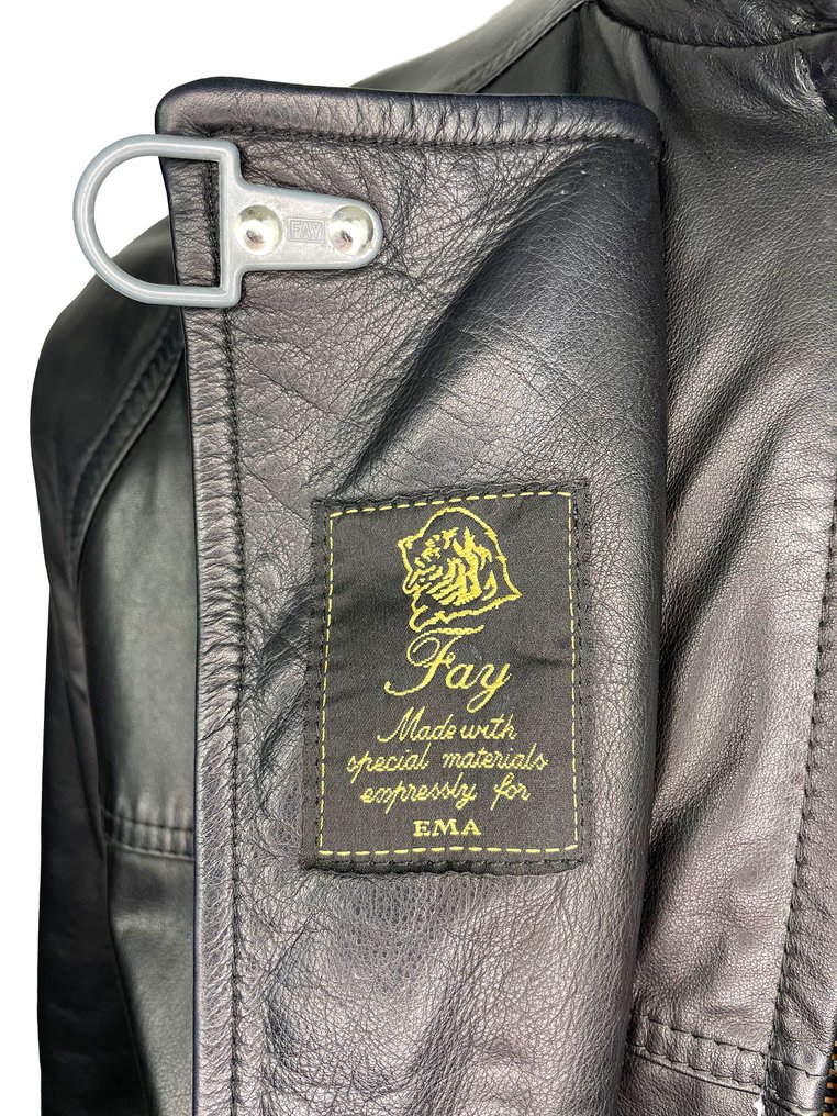 Fay - Leather jacket - Catawiki