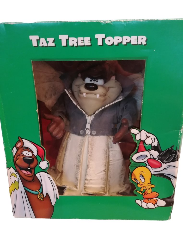 Looney Tunes - Taz Christmas Tree Topper - 1 Figure - 1998 - Catawiki