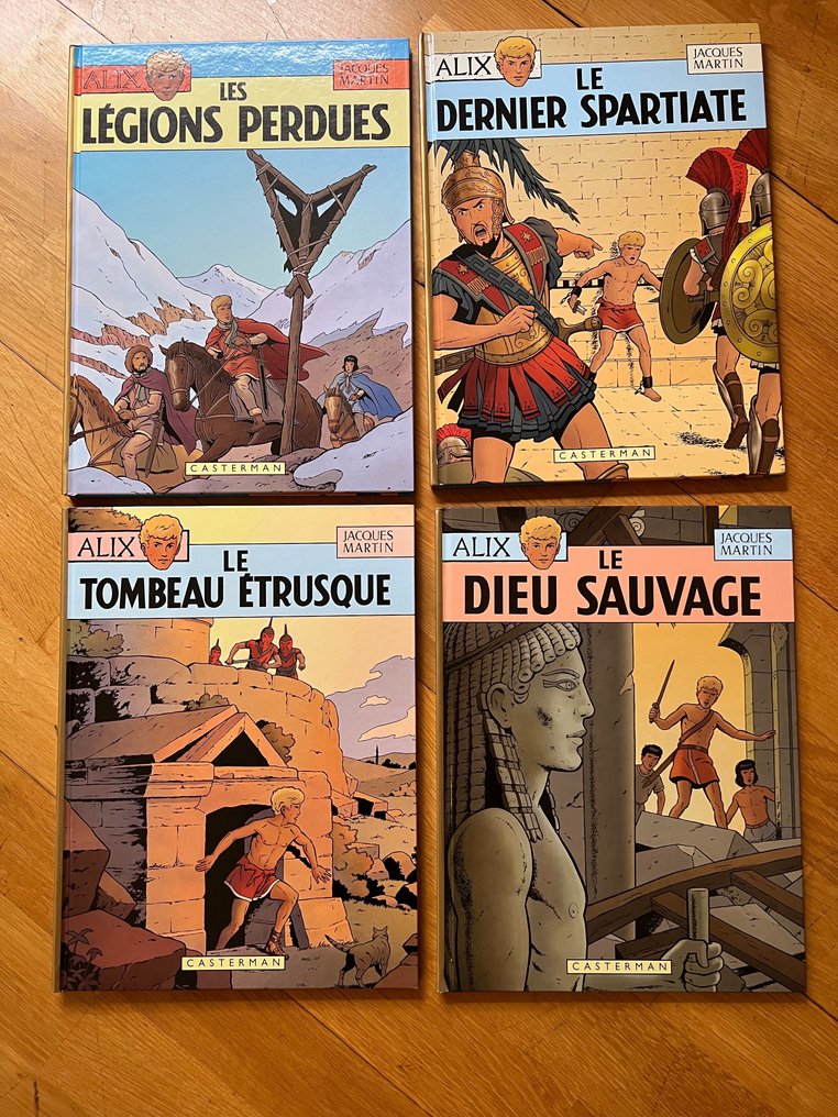 Alix - Édition anniversaire - 4 albums + 3x plaque - 4x C - - Catawiki