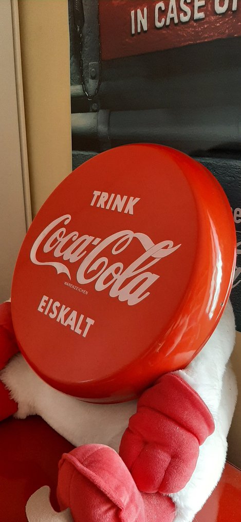 Coca-Cola - Cartel esmaltado - Esmalte, Hierro (fundido/forjado) - Catawiki
