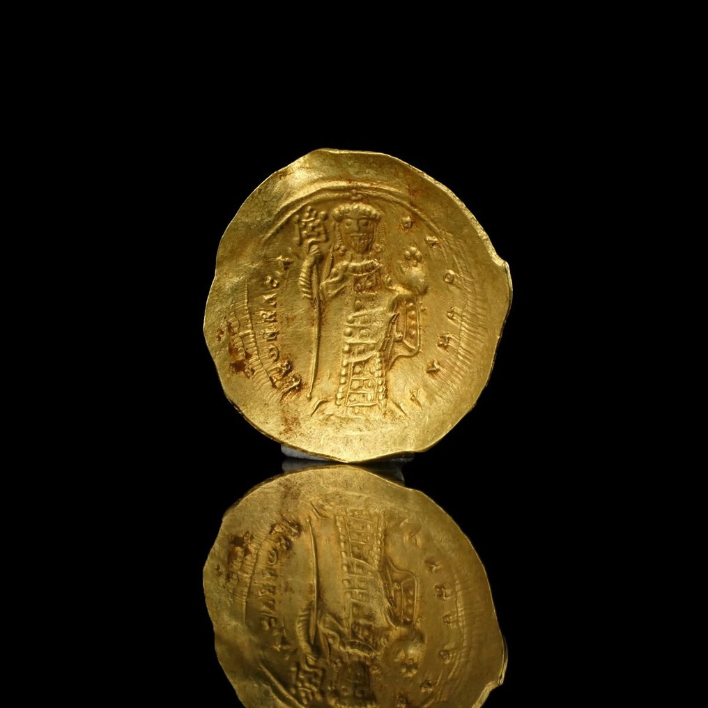 Medieval Gold Byzantine Gold Historical gold coin Histamenon ...