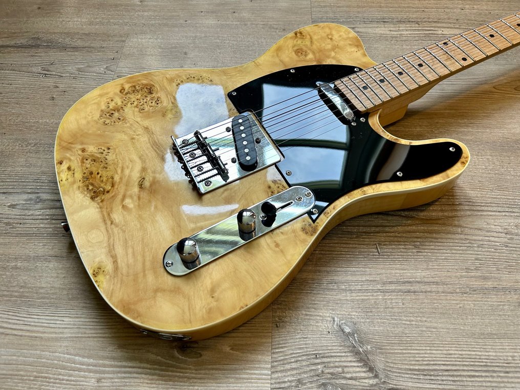 HK - Telecaster (Spalted Maple Top) - Electric guitar - China - 2008 ...