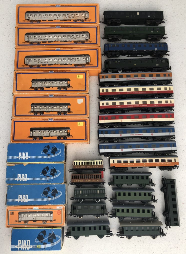 Piko H0 - Model train (31) - various - DR (DDR), Union - Catawiki