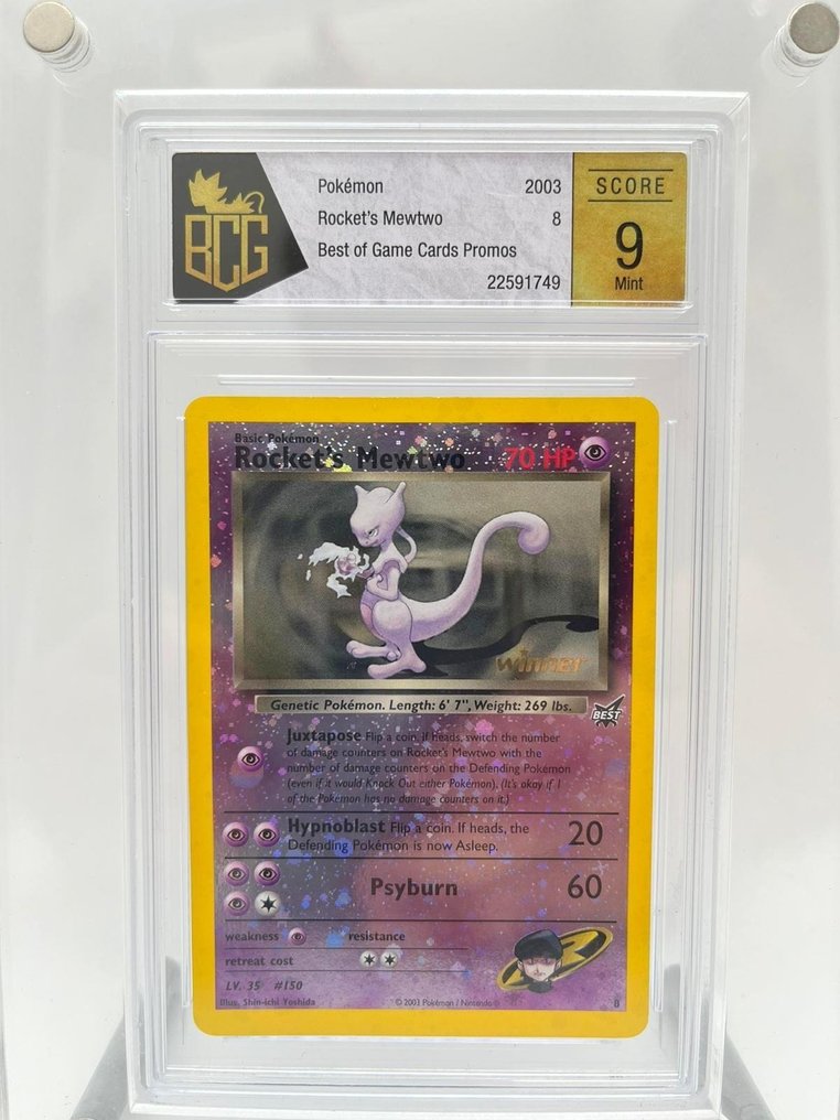 The Pokémon Company - Card - Rocket's Mewtwo - Best of Game - Catawiki