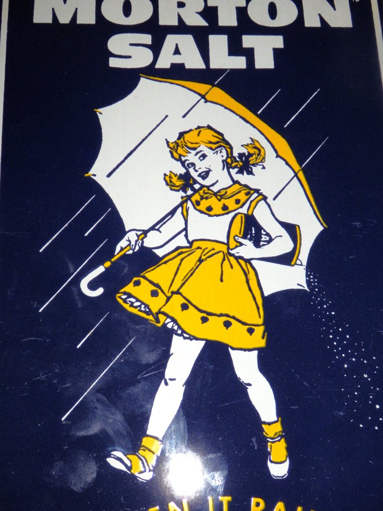 Morton Salt Ande Rooney Enamel Sign Enamel Catawiki