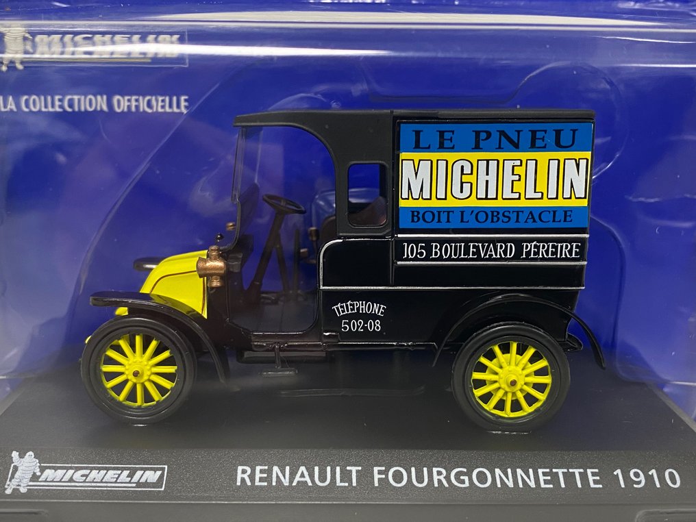 Michelin 1:43 - 1 - Voiture miniature - Renault Fourgonnette 1910 "Le ...