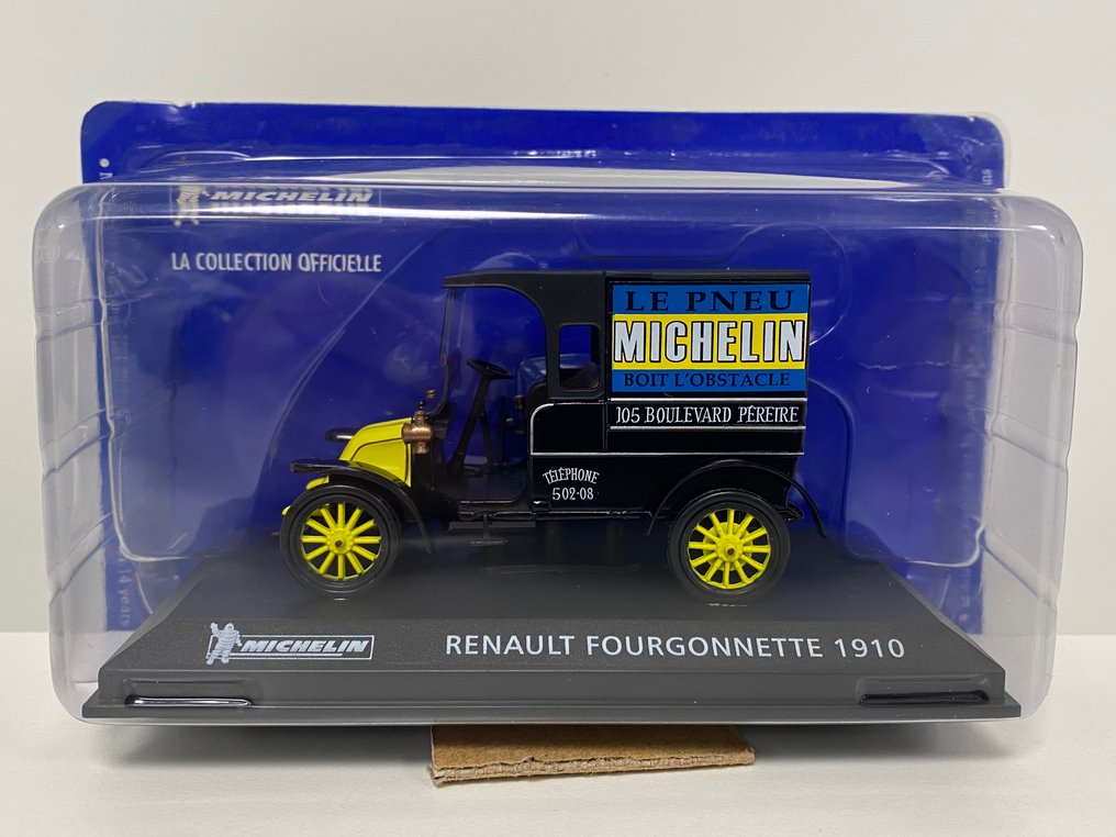 Michelin 1:43 - 1 - Voiture miniature - Renault Fourgonnette 1910 "Le ...