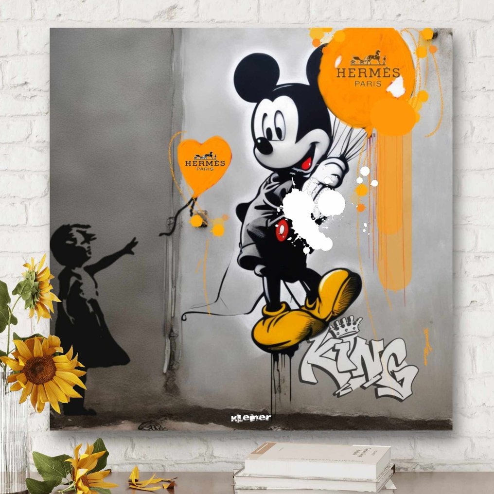 Dominique Kleiner (1967) - Mickey bansky - Catawiki