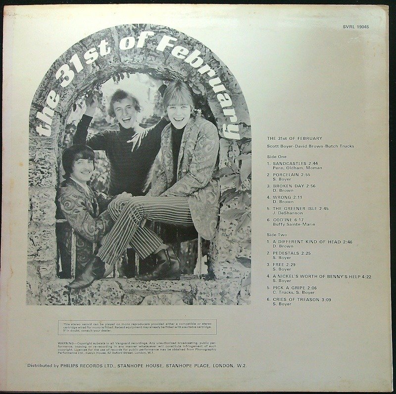 The 31st Of February (UK 1968 1st pressing LP) - The 31st Of February ...