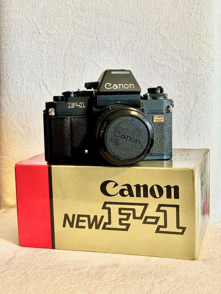 Canon F-1 New / nFD 50mm 1.4 Analogue camera - Catawiki