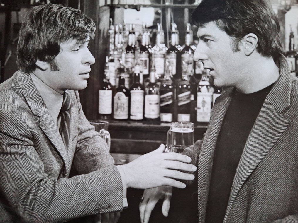 (set of 4 photos) Mia Farrow & Dustin Hoffman - "John & Mary" 1969 ...