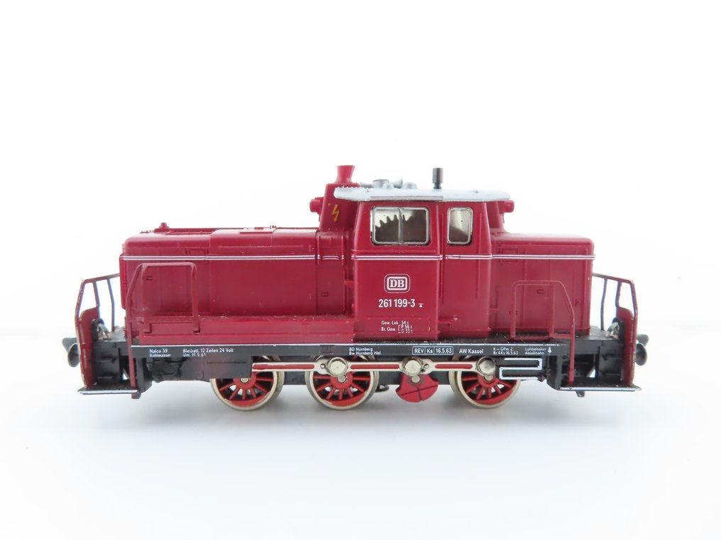Fleischmann H0 - 4225 - Diesel locomotive (1) - BR 261, Digital - DB - Catawiki