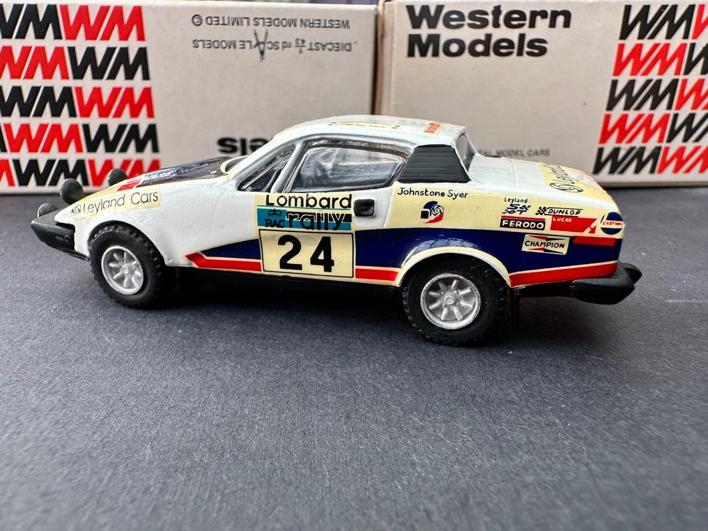 Western Models 1:43 - 1 - Voiture miniature - Triumph TR7 Rally - Catawiki