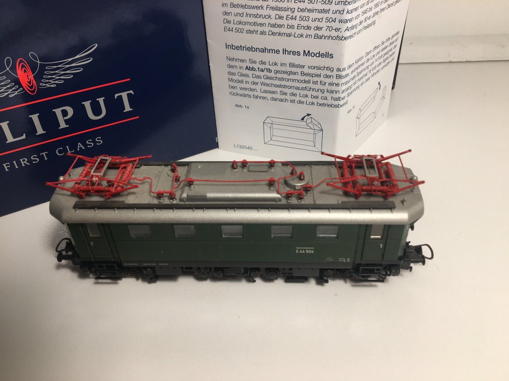 Liliput H0 - L132540 - Modellbahnlokomotive (1) - E44 - DB - Catawiki