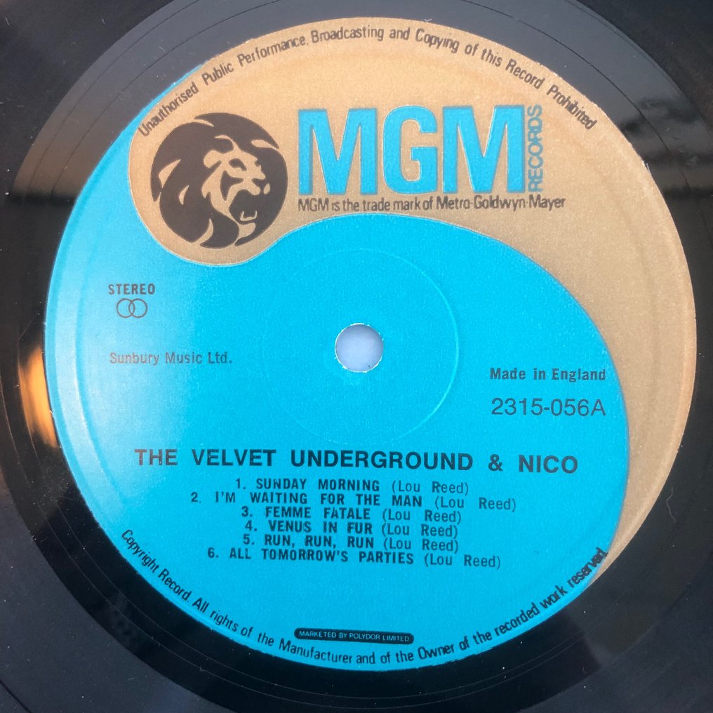 Velvet Underground & Nico - Velvet Underground & Nico - Vinyl record - 1978 - Catawiki