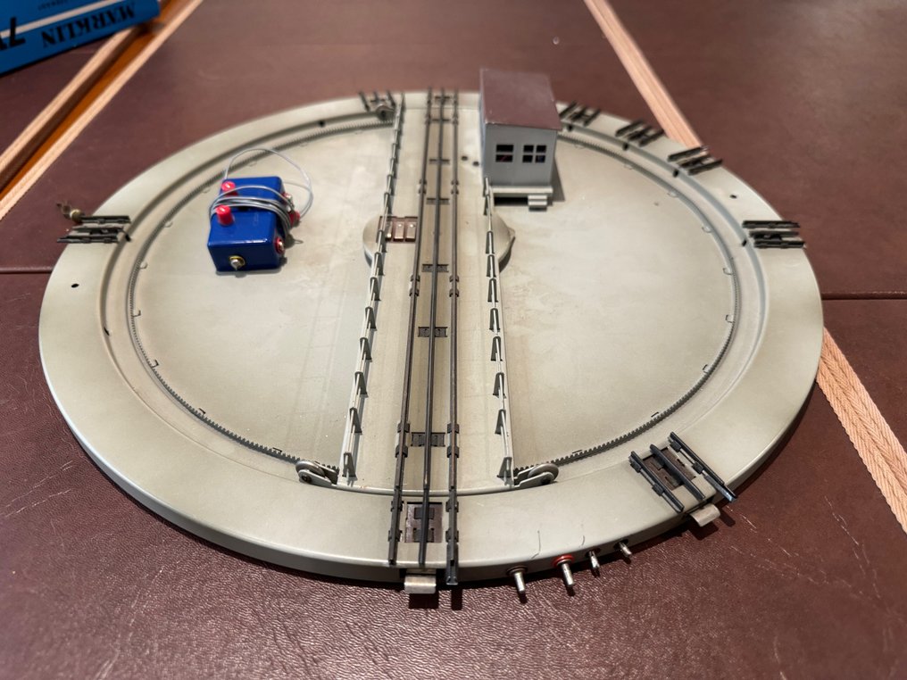 Märklin H0 - 7186 - Model train attachment (1) - Turntable with switch ...