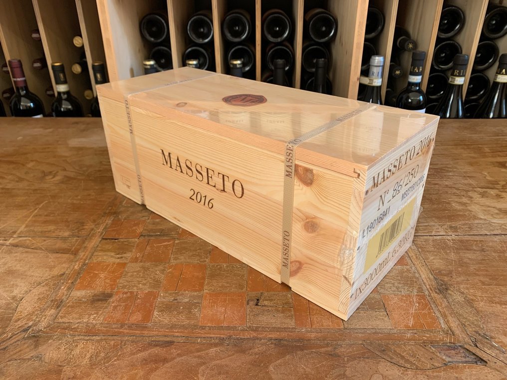 2016 Tenuta dell'Ornellaia, Masseto - Toscana IGT - 1 Doppio Magnum/Jèroboam (3.0L) - Catawiki