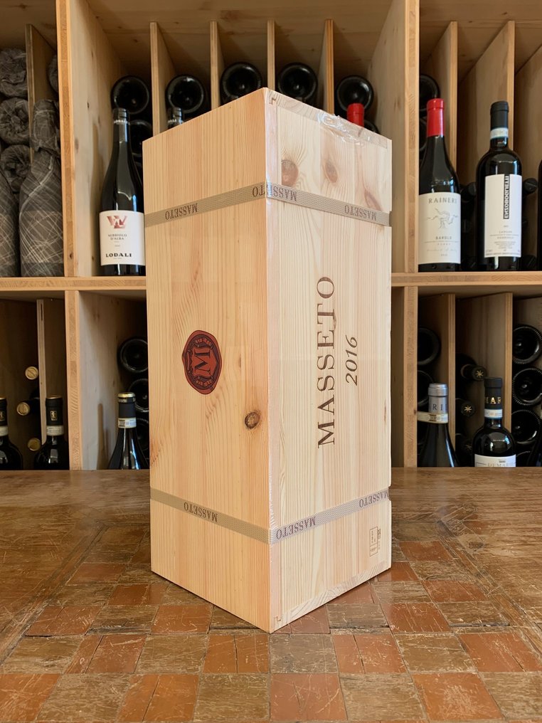2016 Tenuta dell'Ornellaia, Masseto - Toscana IGT - 1 Doppio Magnum/Jèroboam (3.0L) - Catawiki