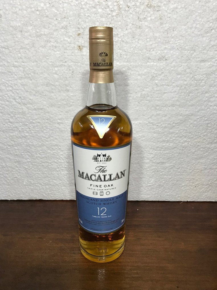 Macallan 12yo Triple Cask Fine Oak + Bushmills 10yo - 700ml - 2 bottles - Catawiki