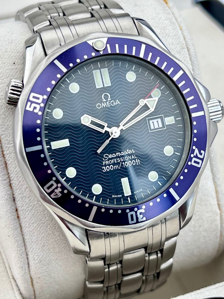 Omega - Seamaster Bond Blue Wave Dial - 196.1523 - Hombre - 2000 - 2010 ...