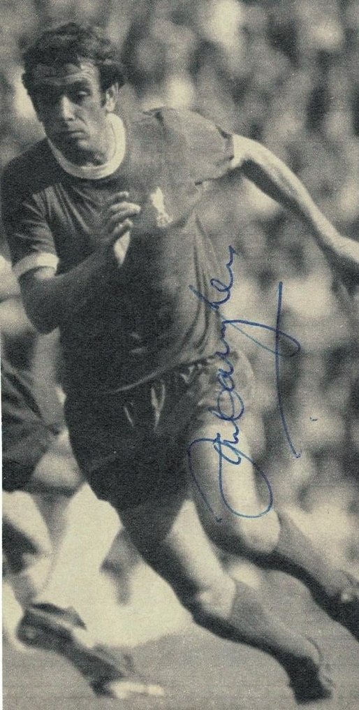 Ian Callaghan, John Toshack, Avi Cohen - Liverpool Legends - Signed ...