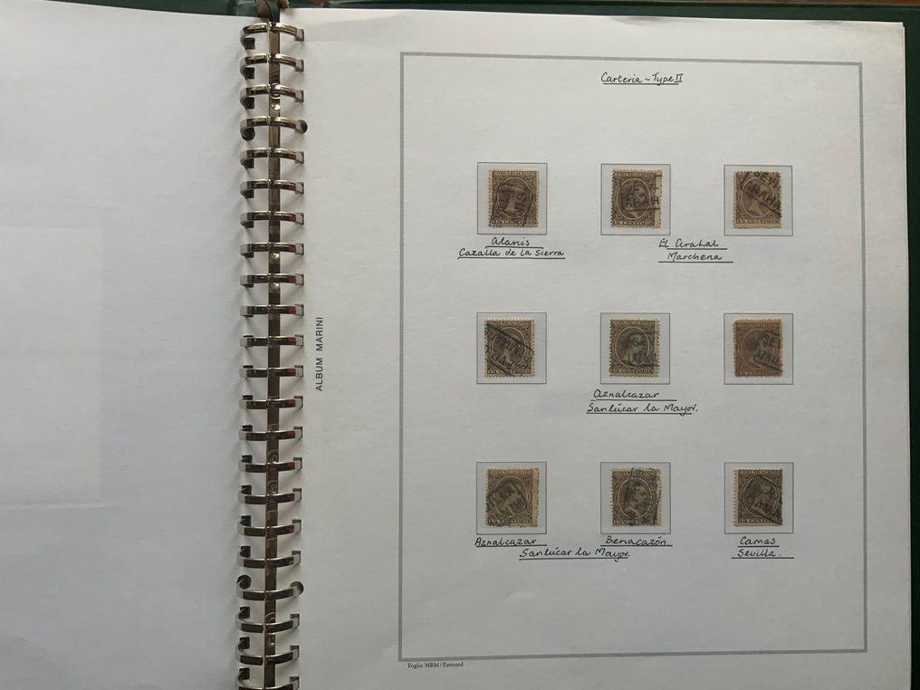 Spain 1850/1930 - Specialized postmark collection - Catawiki