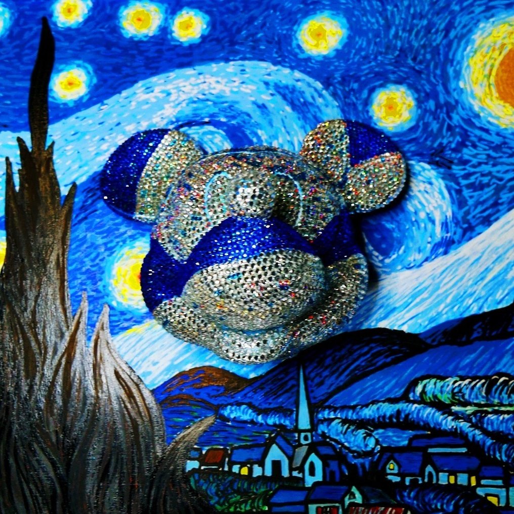 MD GALLERY - Mickey Van Gogh Swarovski - Catawiki