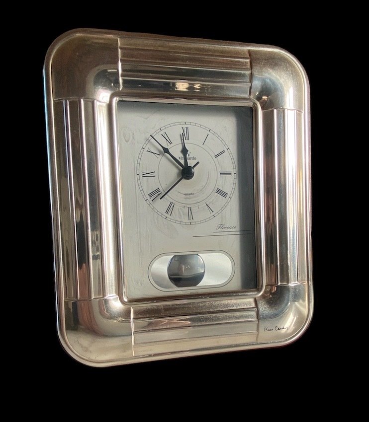 Horloges de table/bureau - Pierre Cardin - Argent 925, Bois - 1980-1990 - Catawiki