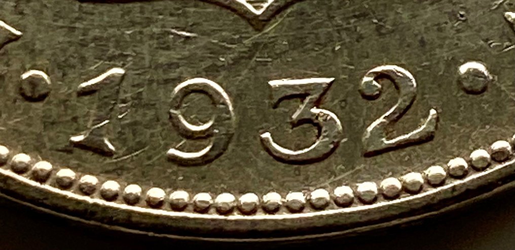 Netherlands. Wilhelmina (1890-1948). 2 1/2 Gulden 1932 - Catawiki