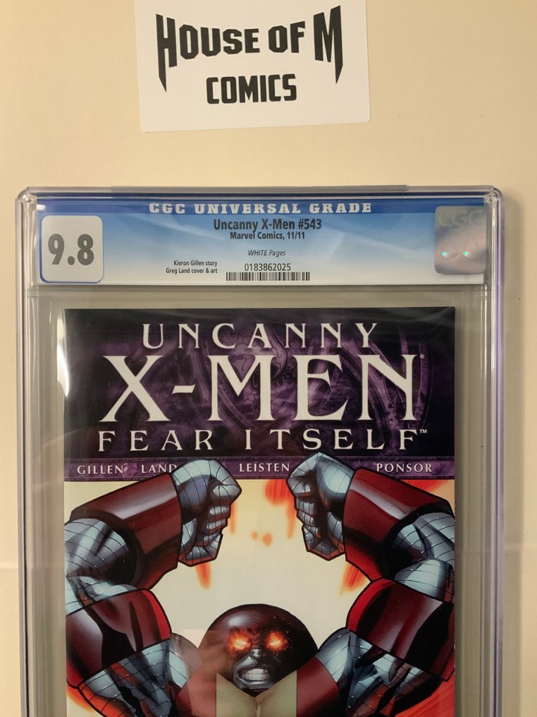 Uncanny X-Men # 543 - 1st Cover Appearance of Colossus as Juggernaut! Uber High Grade! - 1 ...