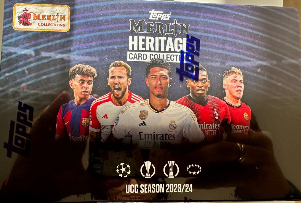 2023/24 - Topps - Merlin Heritage UEFA - 1 Sealed box - Catawiki