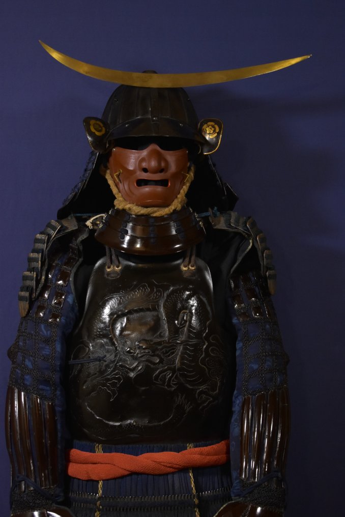Mengu/Menpo - Japan Yoroi Full Samurai armor - 1600-1650 - Catawiki