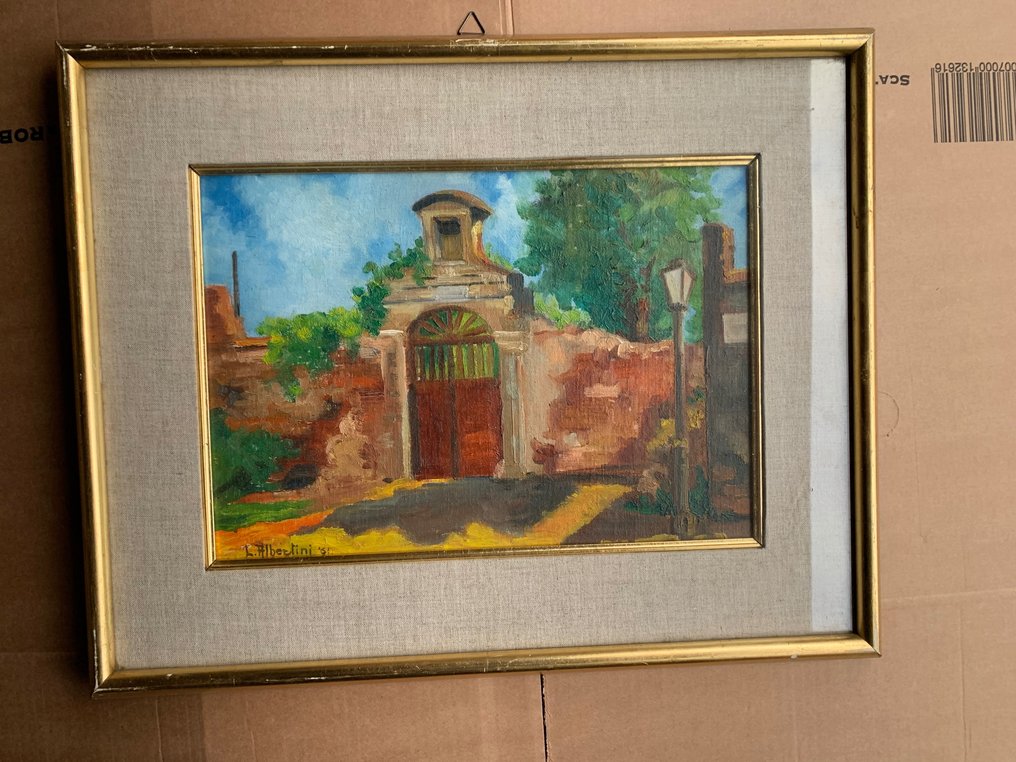 Luciano Albertini (1910-1985) - Il cancello dimenticato - Catawiki