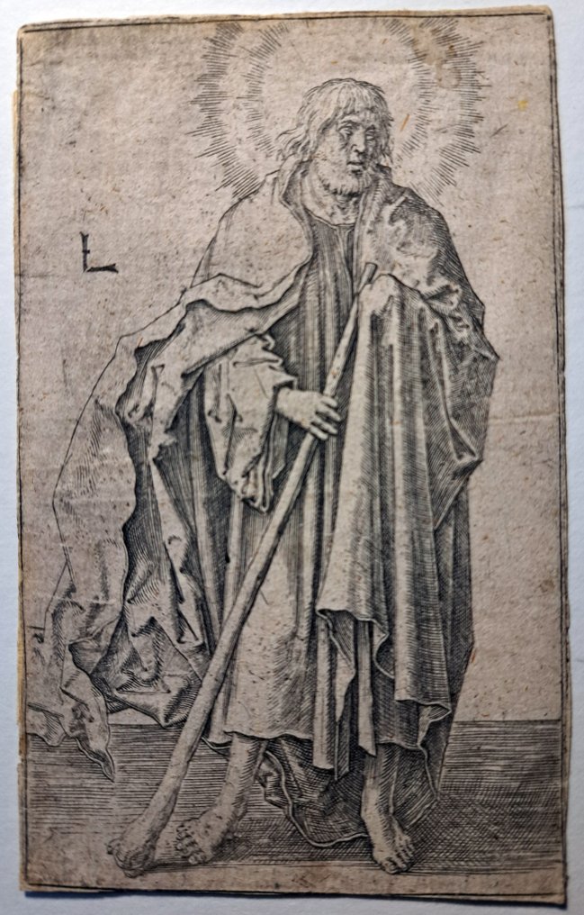 Lucas Van Leyden (1494-1533) - De Heilige Judas Thaddeus - Catawiki