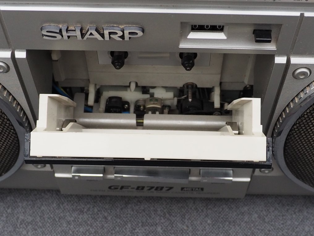 Sharp GF-8787 - Cassettespeler, Draagbare radio, Boombox Portable radio ...