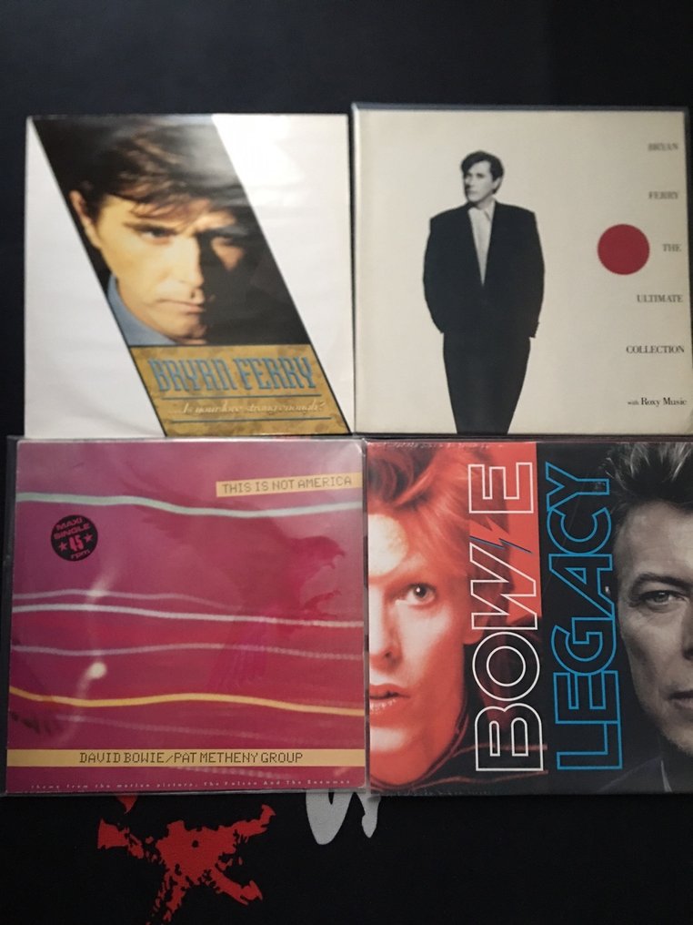 Bryan Ferry, David Bowie - 4 items from David Bowie & Bryan Ferry, plus ... Bryan Ferry, David Bowie - 4 items from David Bowie & Bryan Ferry, plus ...