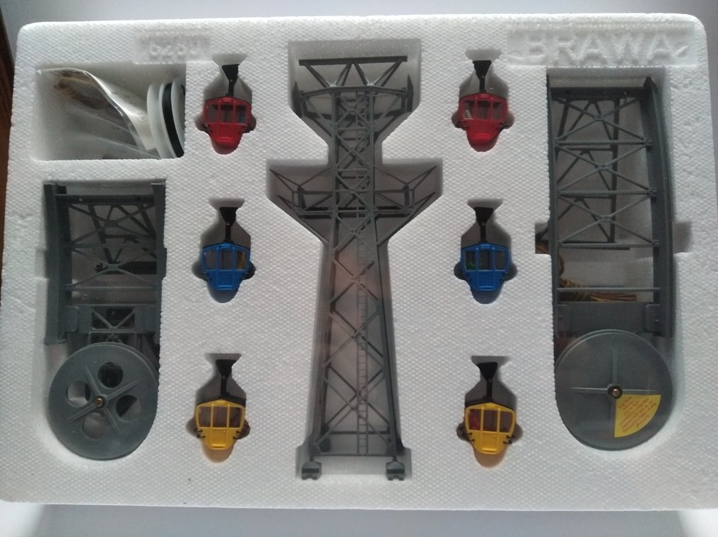 Brawa H0 - 6280 - Modeltrein bouwpakketten (1) - Preekstoelmuurbaan met ...