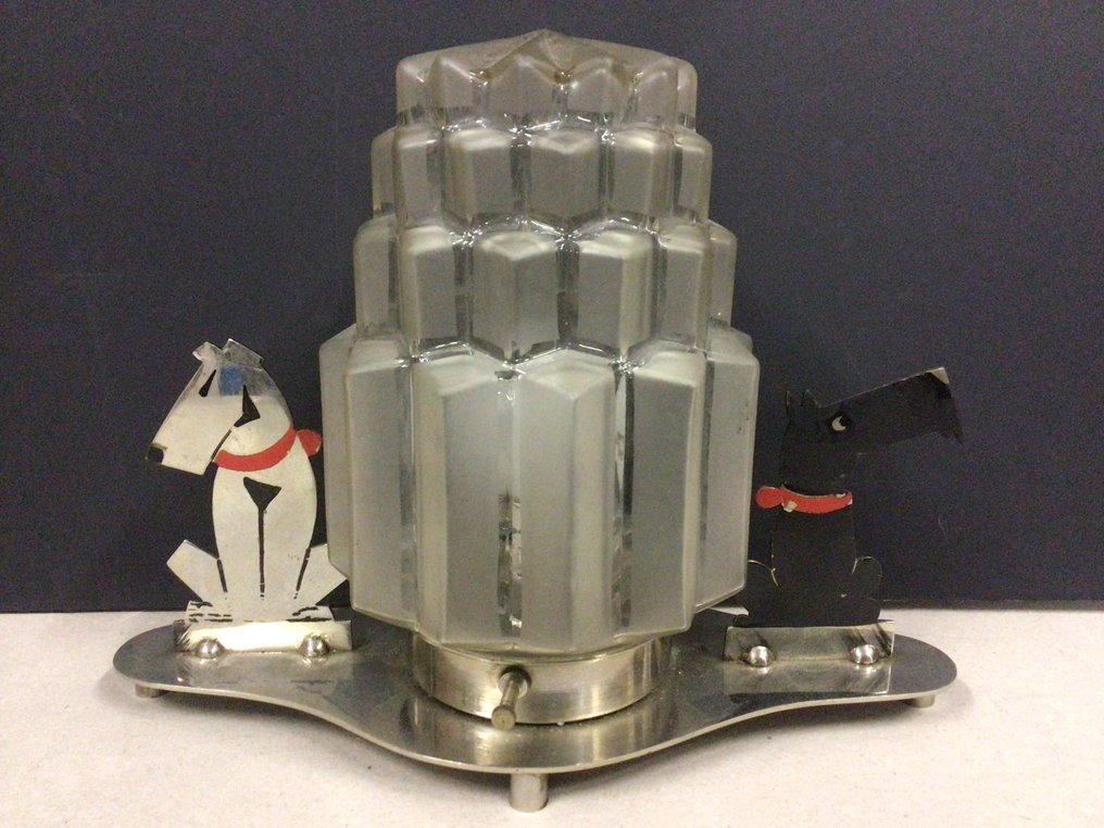 Art Deco Figural Lamp - Ric and Rac - Catawiki