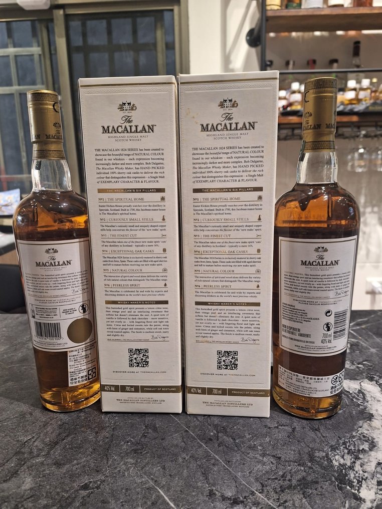 Macallan - Gold - Original bottling - 700ml - 2 bottles - Catawiki