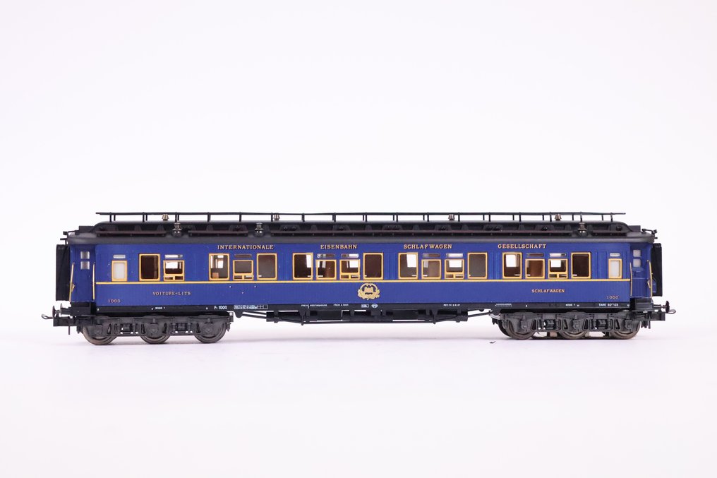Trix H0 - 43395/43396/43397 - Model train passenger carriage (3) - Three Orient Express ...