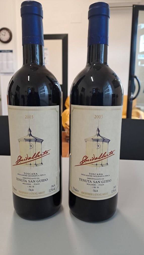 2003 Tenuta San Guido, Guidalberto - Toscana IGT - 2 Garrafas (0,75 L) - Catawiki