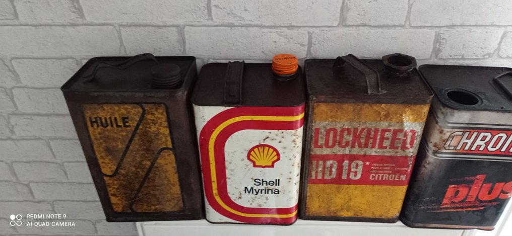 old oil can - Shell - 1960 - Catawiki